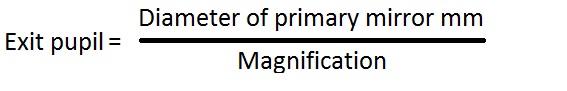 Useful calculations for all telescope owners